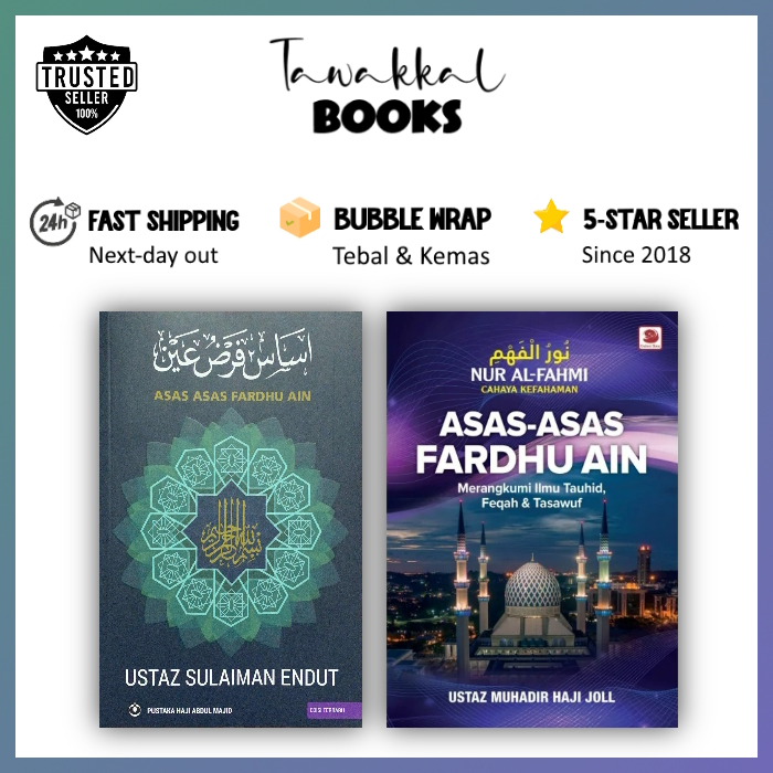 [2 Buku] Kombo Asas Asas Fardhu Ain Pustaka Haji Abdul Majid Galeri