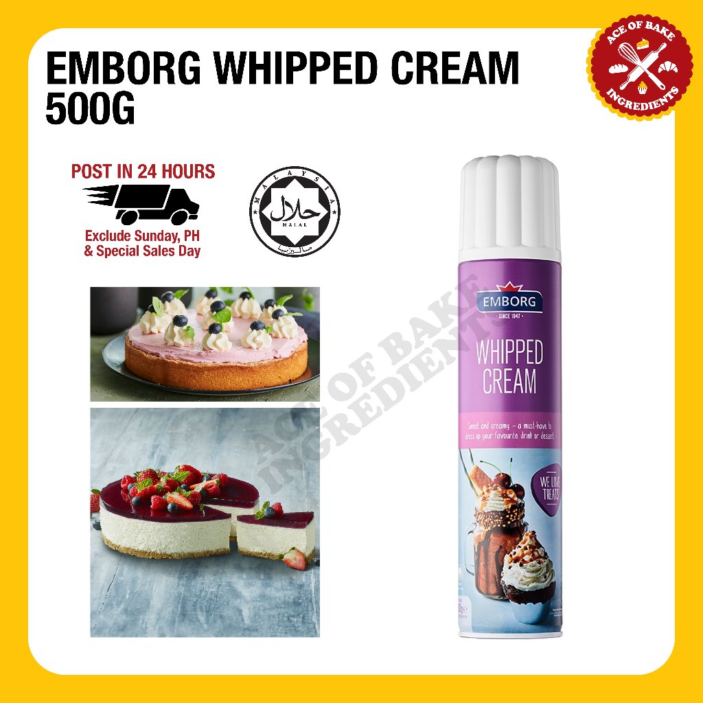 Emborg Whipped Cream 500g | Shopee Malaysia