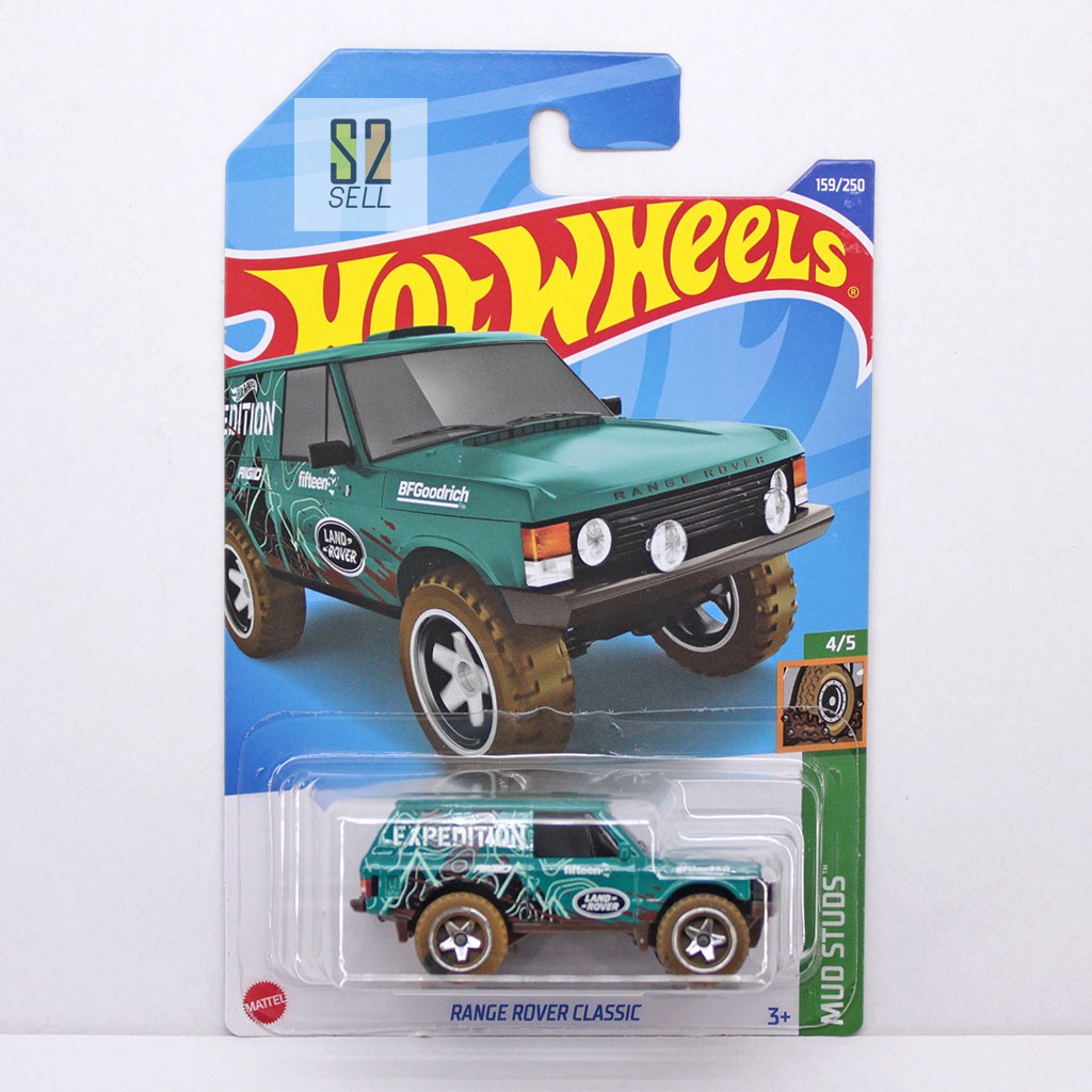 Hot Wheels Range Rover Classic Green Color No 159/250 Diecast 1/64 ...