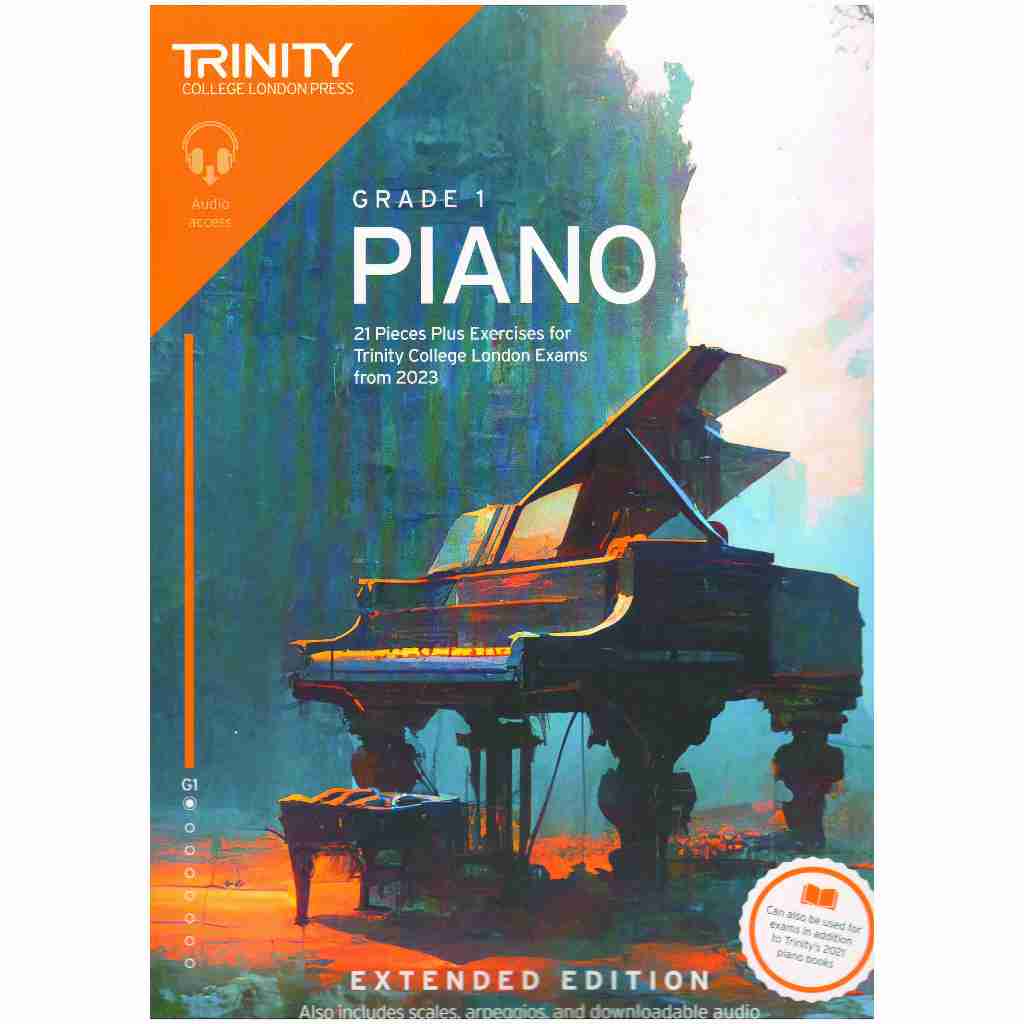 TRINITY PIANO EXAM PIECES GRADE 1 FROM 2023 EXTENDED EDITION | Shopee ...