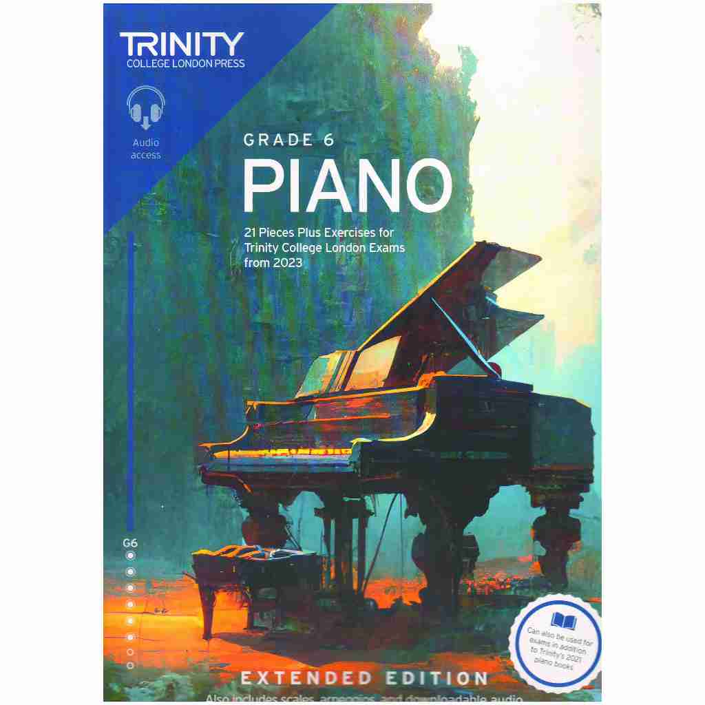 TRINITY PIANO EXAM PIECES GRADE 6 FROM 2023 EXTENDED EDITION | Shopee ...