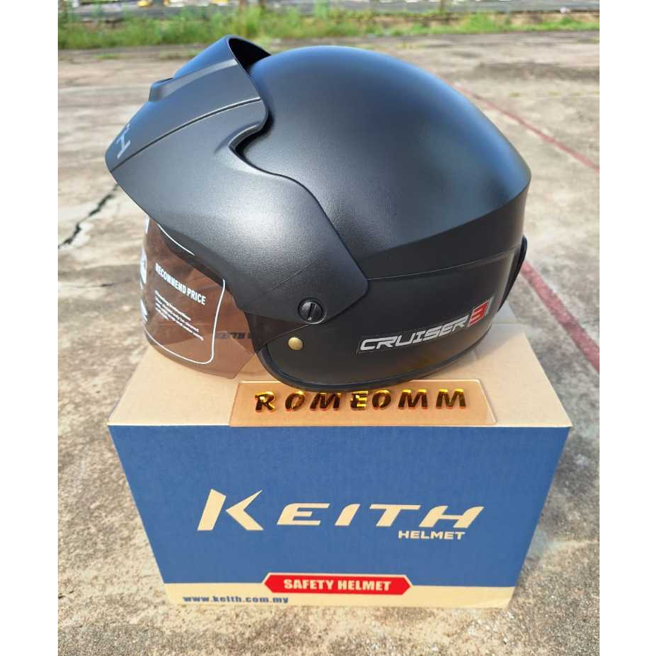 SGV CRUISER VISOREX KH CRUISER HELMET SEPARUH SAMA DESIGN KEITH Cruiser ...