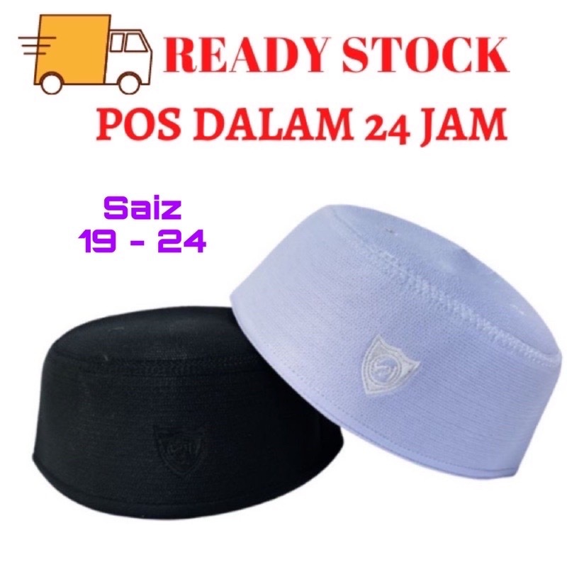 Kopiah Putih/Kopiah Hitam/Kopiah Sekolah Pakaian Tradisional Melayu ...