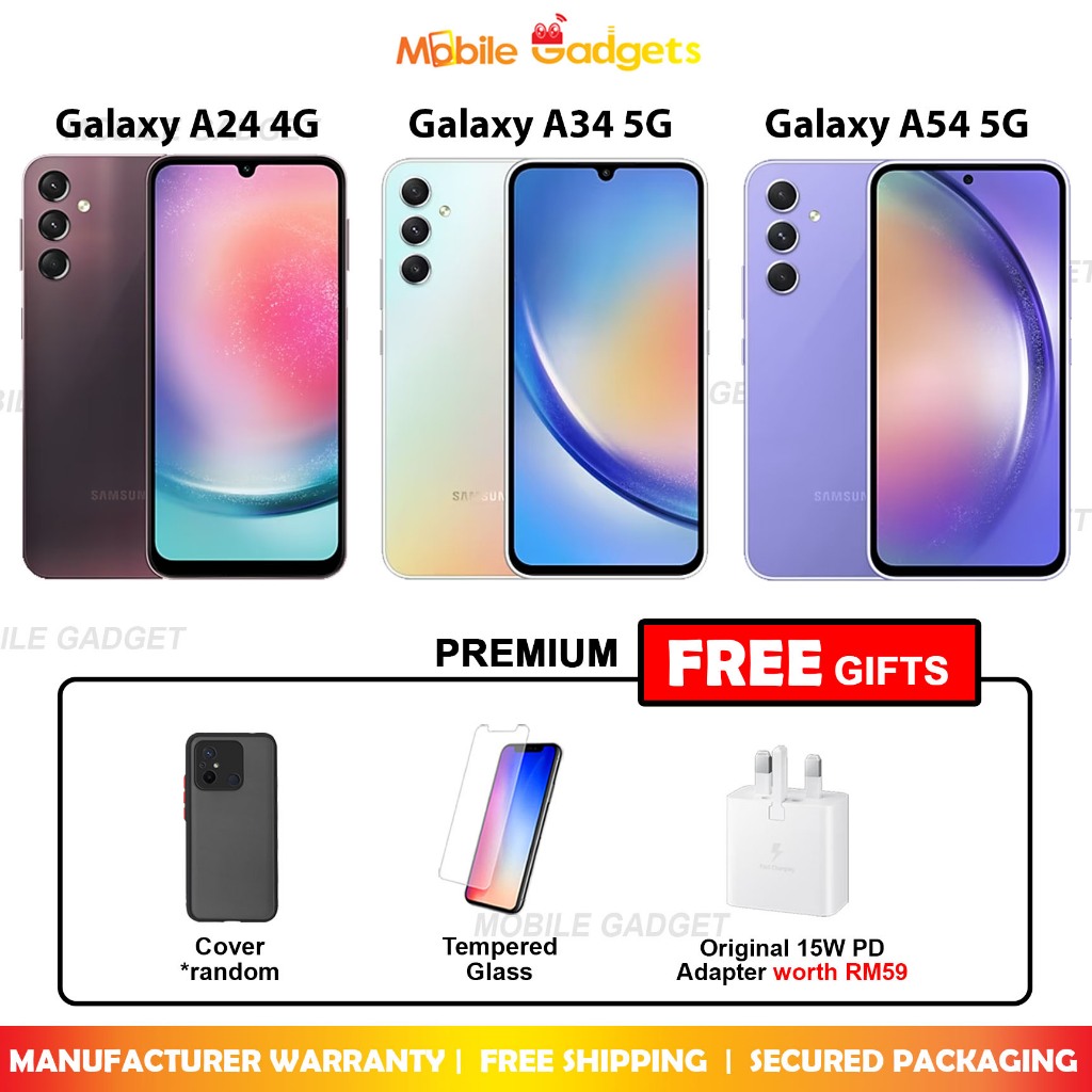 Samsung Galaxy A24 4G / Galaxy A34 5G / Galaxy A54 5G | 8GB+128GB / 8GB ...