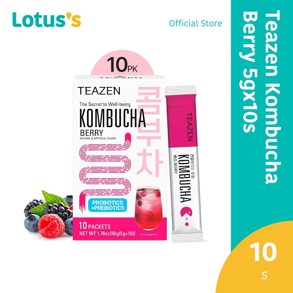 Teazen Kombucha Berry (5g x 10's) | Shopee Malaysia
