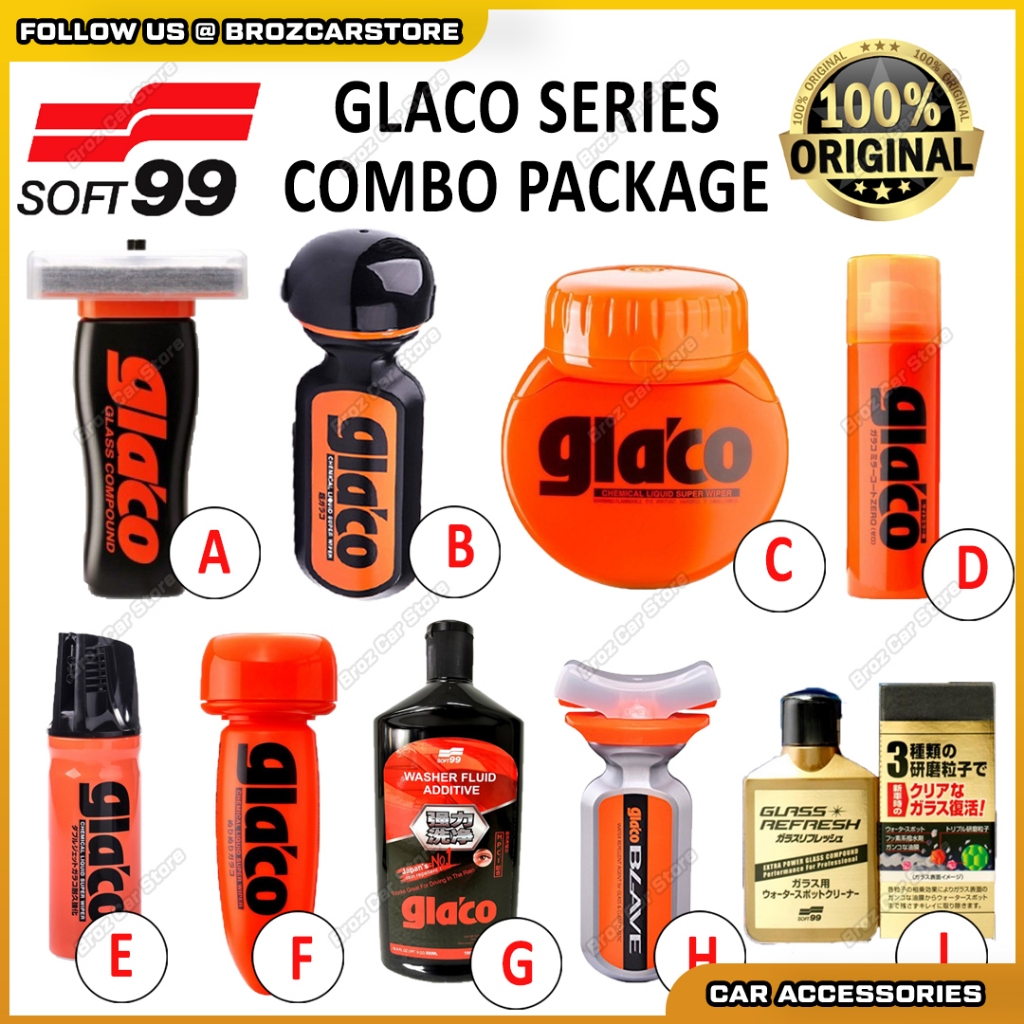 Soft99 Glaco Series Ultra Glaco/ Mirror Coat Zero / "W" Jet Strong ...