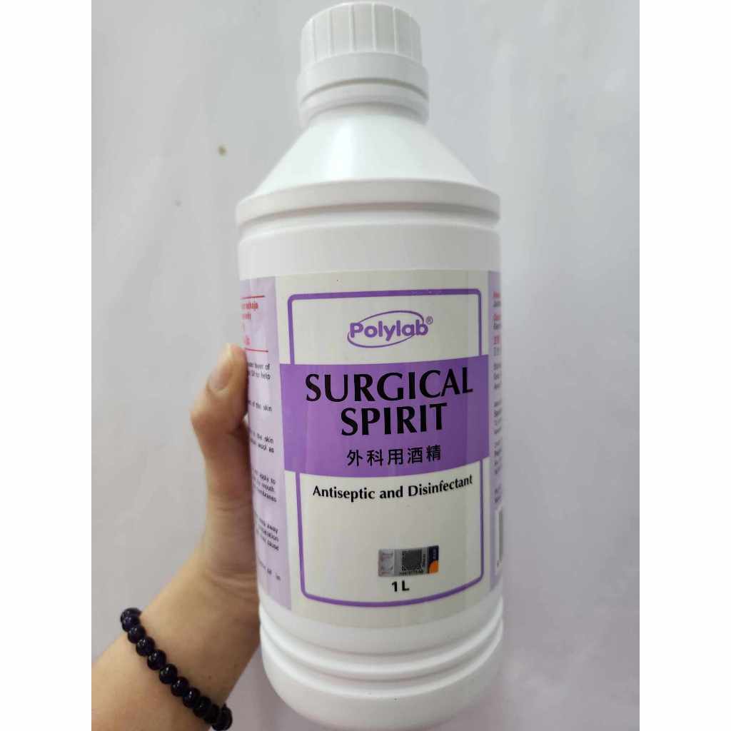 Polylab Surgical Spirit Antiseptic 1000ml | Shopee Malaysia