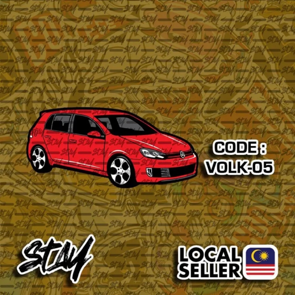 VW Volkswagen Golf MK5 MK6 MK7 Scirocco Polo Passat GTI GLI Exclusive ...