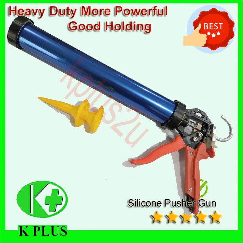 Silicone caulking gun Pressing Inject Sealant Pusher Alat Tolak Pistol ...