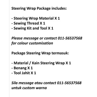 Perodua Ativa Myvi FL Axia 2023 Alza 2022 Design Leather Car Steering ...