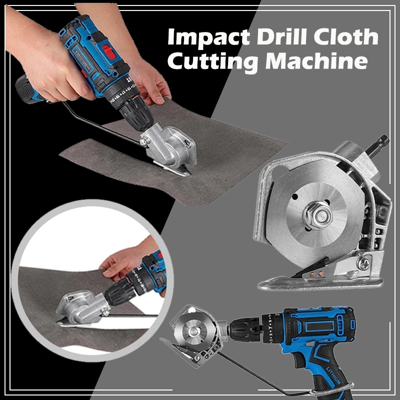 Electric Drill To Fabric Cutter Refitting Accessory Multipurpose ...