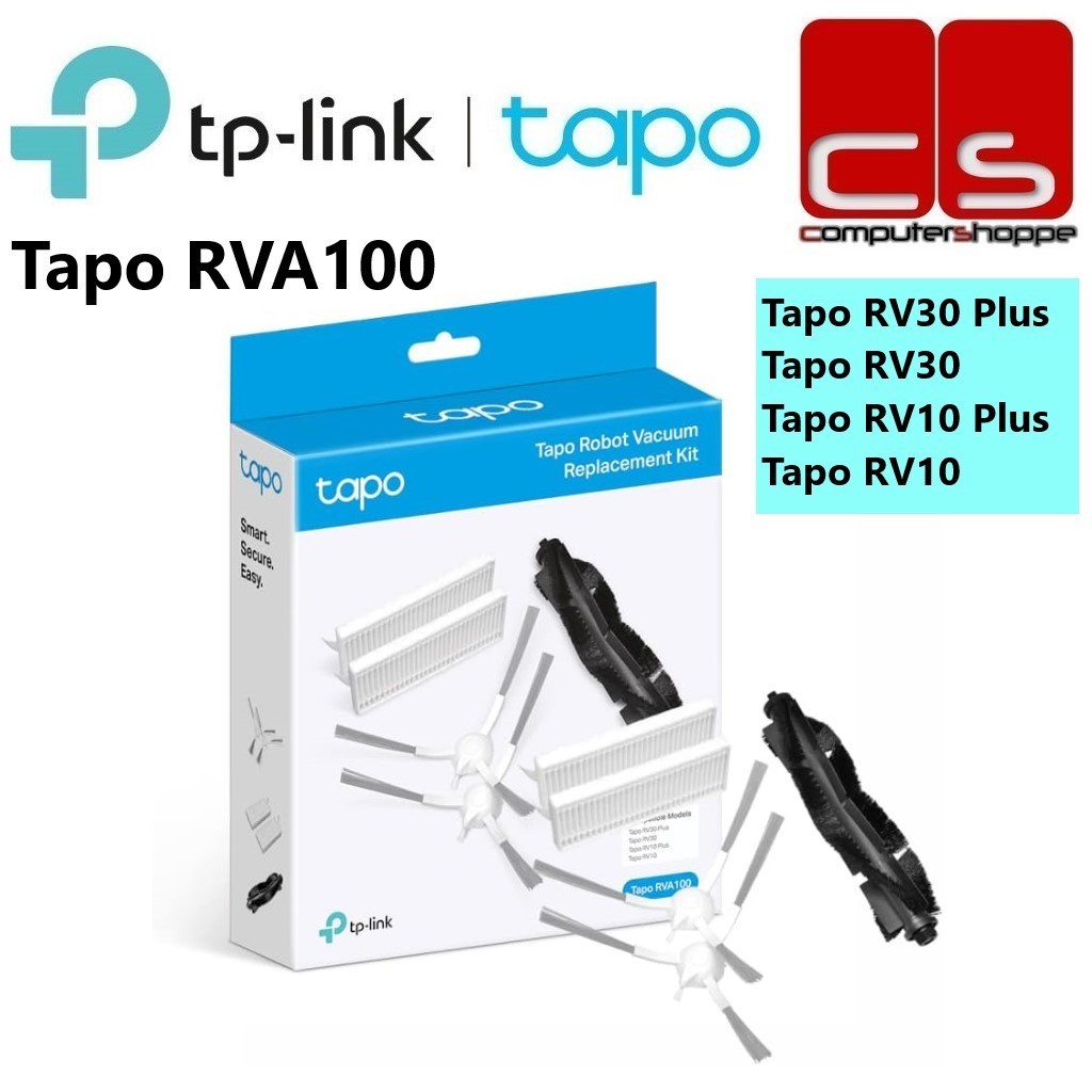 TP-Link Tapo RVA100 Tapo Robot Vacuum Replacement Kit for Tapo RV30 Plus, Tapo RV30, Tapo RV10 ...
