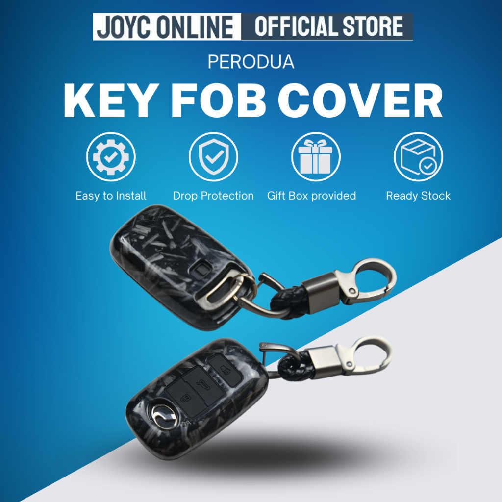 PERODUA AXIA ARUZ BEZZA MYVI ALZA ATIVA forged carbon Keyless Remote ...