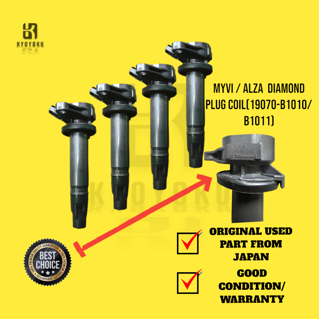 KYOYOKU - Perodua Myvi Diamond Ignition Plug Coil MYVI/MYVI LAGI BEST ...
