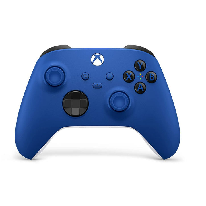 Microsoft Xbox Wireless Branded Shock Blue Controller - QAU-00134 ...