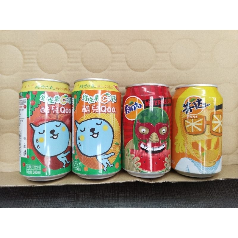Non-Coca Cola Fanta Empty Soda Drink can set | Shopee Malaysia