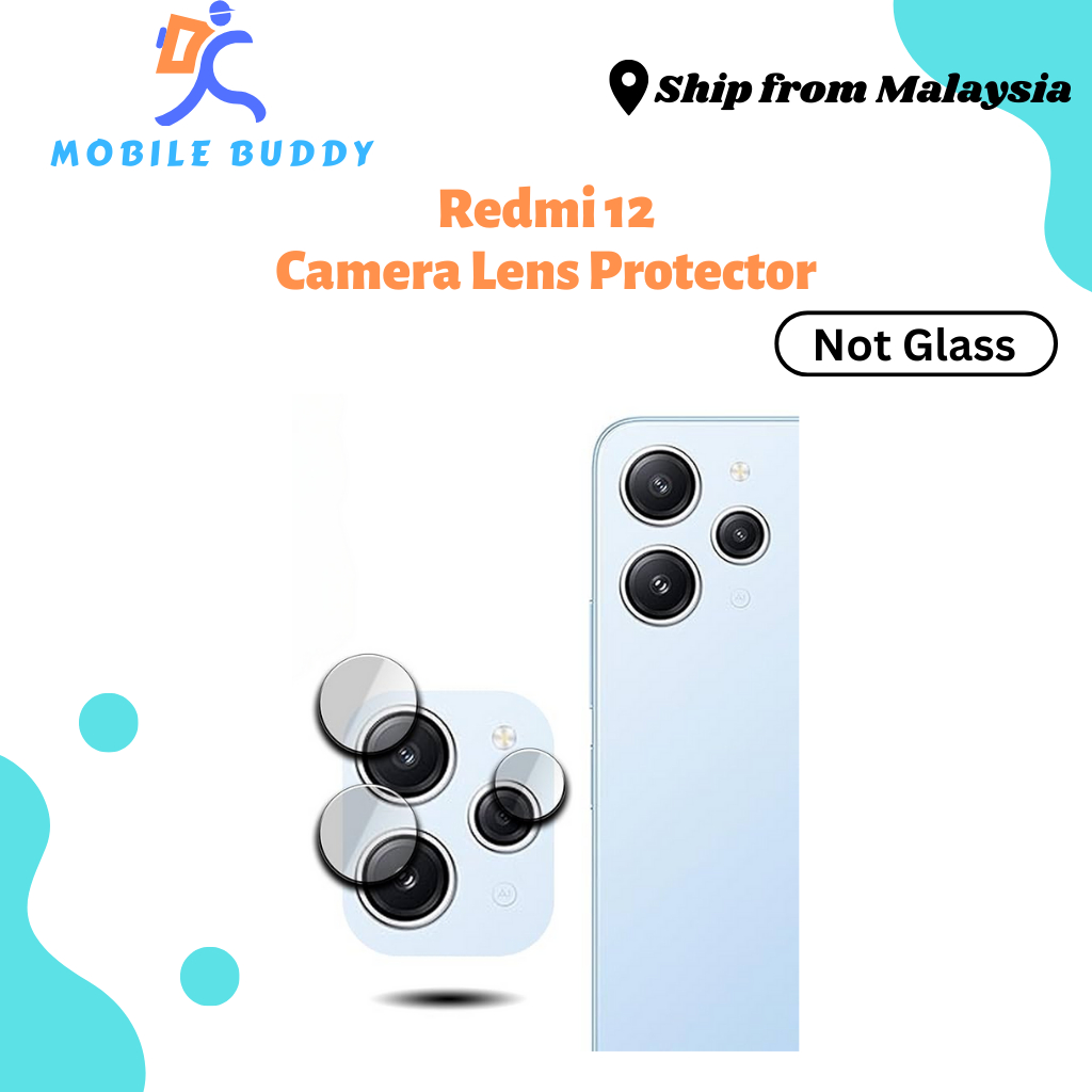 MB Redmi 12 Camera Lens Camera Protector Film (Not Glass) | Shopee Malaysia