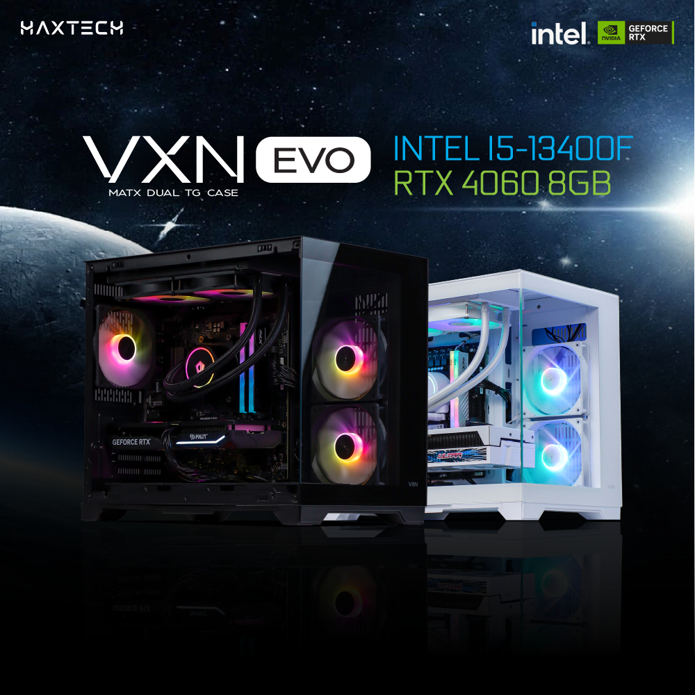HAXTECH [ TECWARE ] GAMING PC PACKAGE | INTEL I5-14400F + RTX 4060 ...