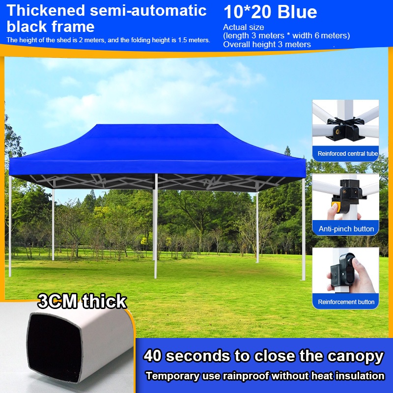 SPORT 10 x 15 Full Set Kanopi heavy duty 20x20 Ft Khemah Niaga Night ...