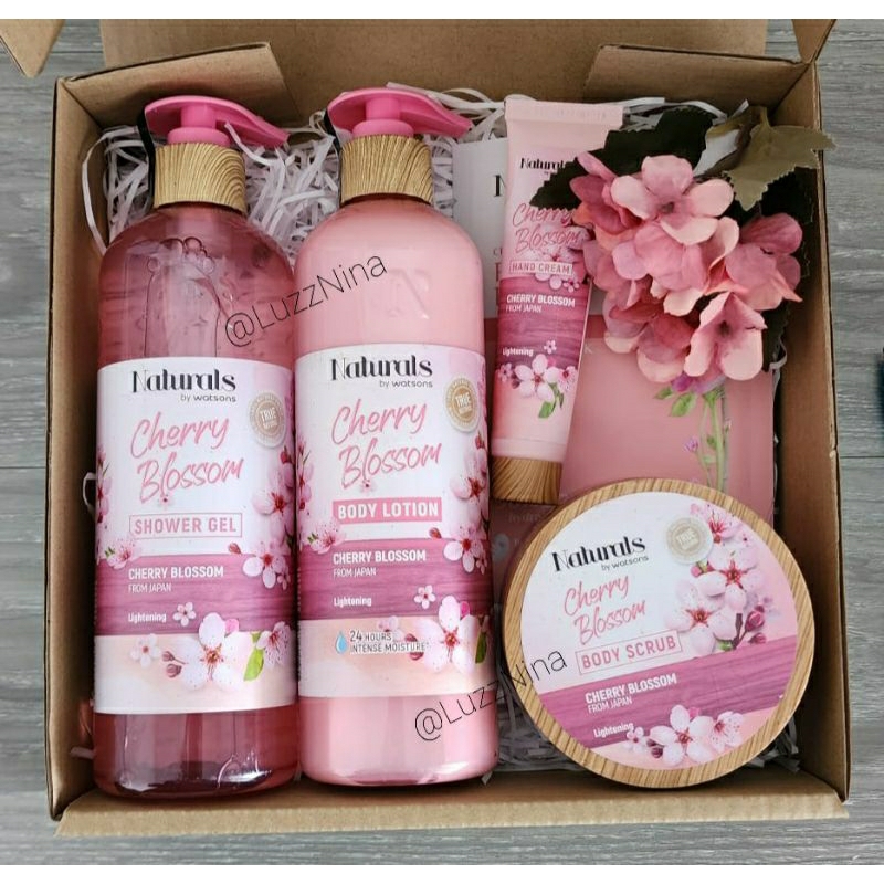 Naturals by Watsons Body Care Gift Set | Shopee Malaysia