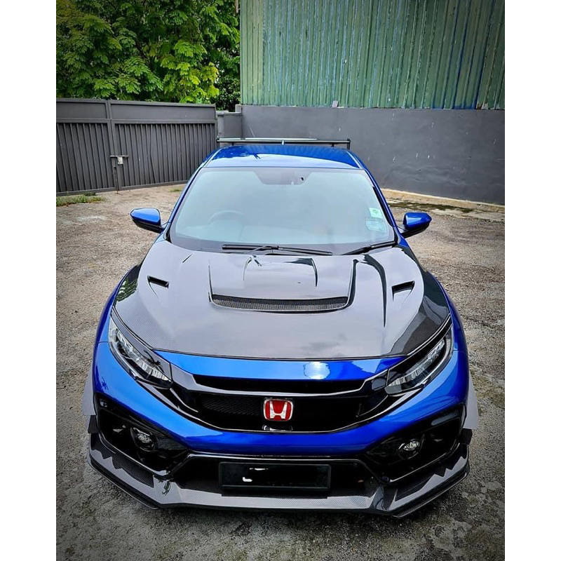 Honda civic type r fk8 carbon hood | Shopee Malaysia