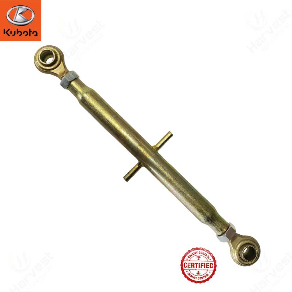 Adjustable Top Link- Mini Tractor Kubota/ Iseki/ Yanmar/ Mitsubishi ...