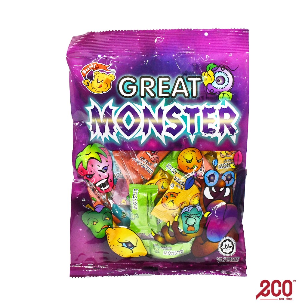 Beardy Great Monster Candy (140g) AC-L001-T05-10 | Shopee Malaysia