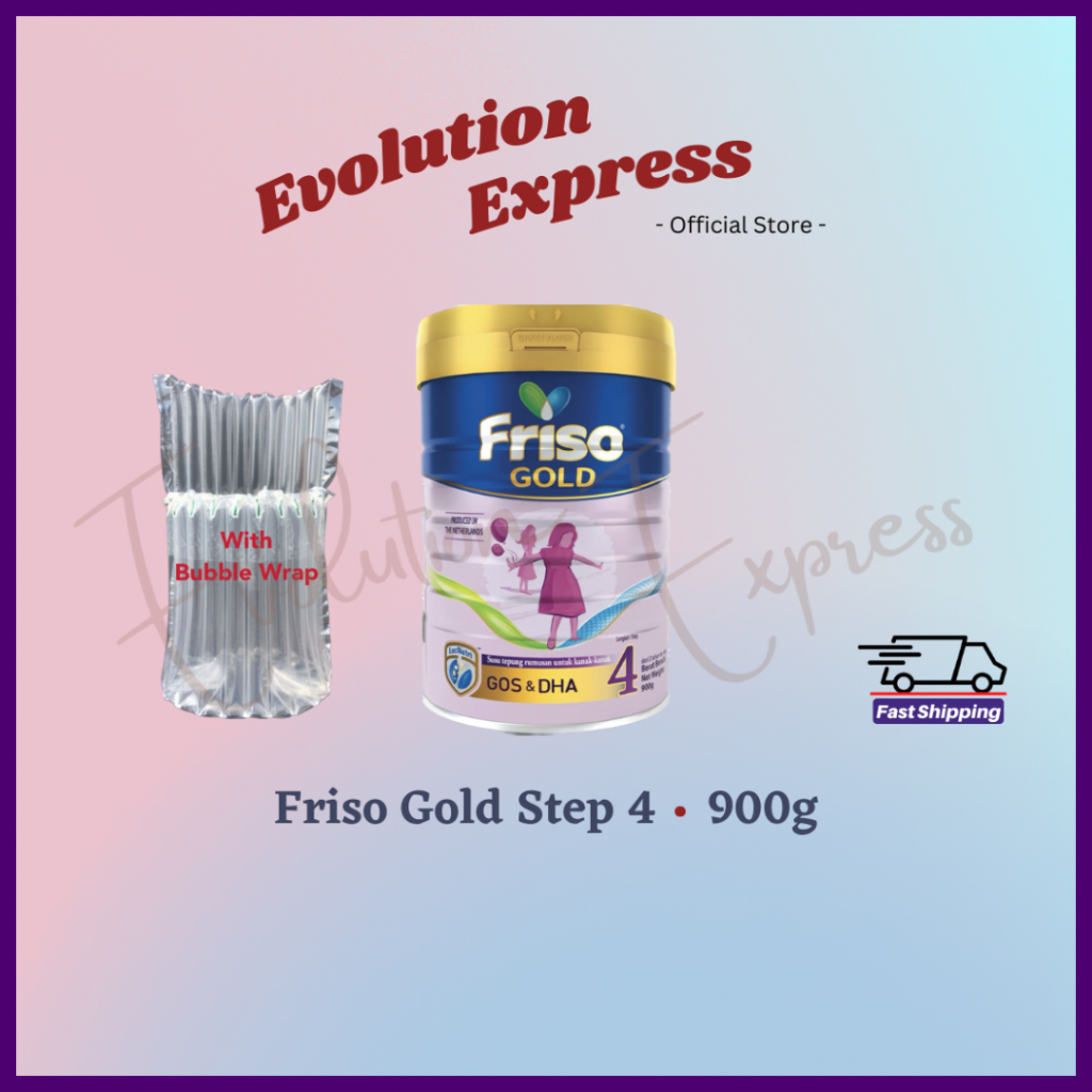 Friso Gold Step 4 Milk Formula (900g / 1.2kg) – Growth Milk Powder ...