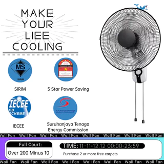 wall fan - Prices and Promotions - May 2024 | Shopee Malaysia