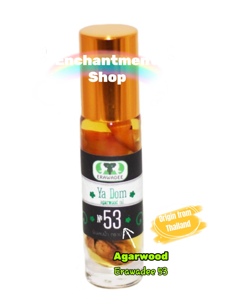 🔥Ready Stock🔥Erawadee No.53 Natural Inhaler Ya Dom Agarwood Gaharu ...