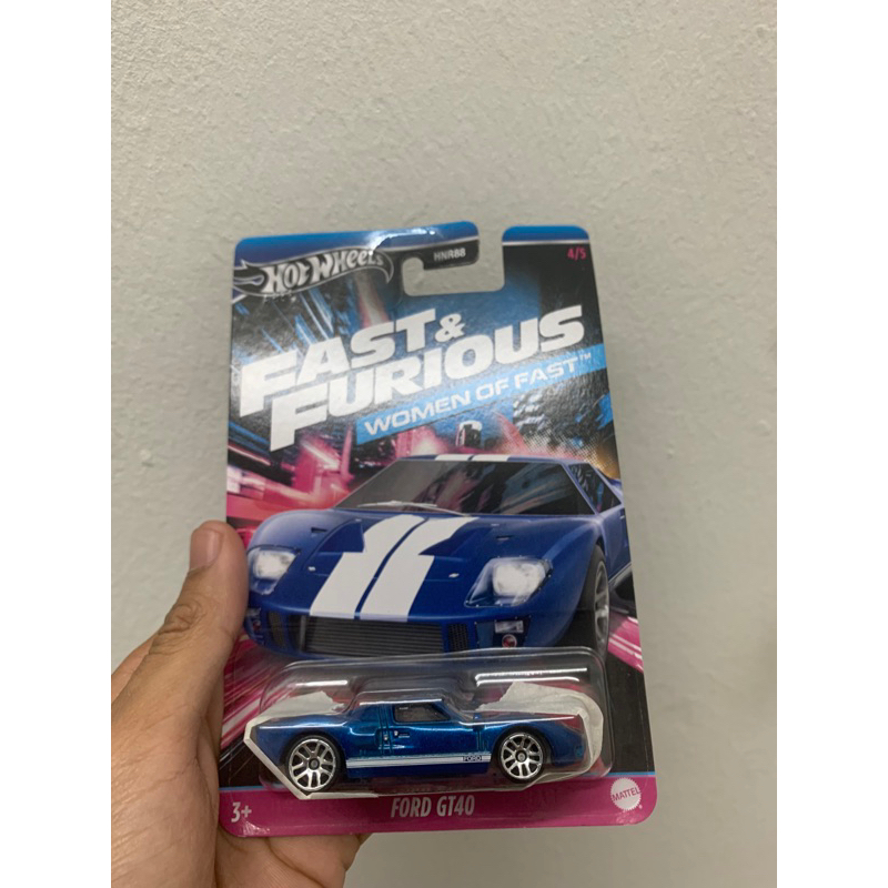 HOTWHEELS FNF WOMEN OF FAST FORD GT40 | Shopee Malaysia