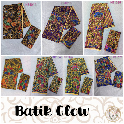 Kain Batik eksklusif dengan corak tradisional .Exclusive Batik fabric ...