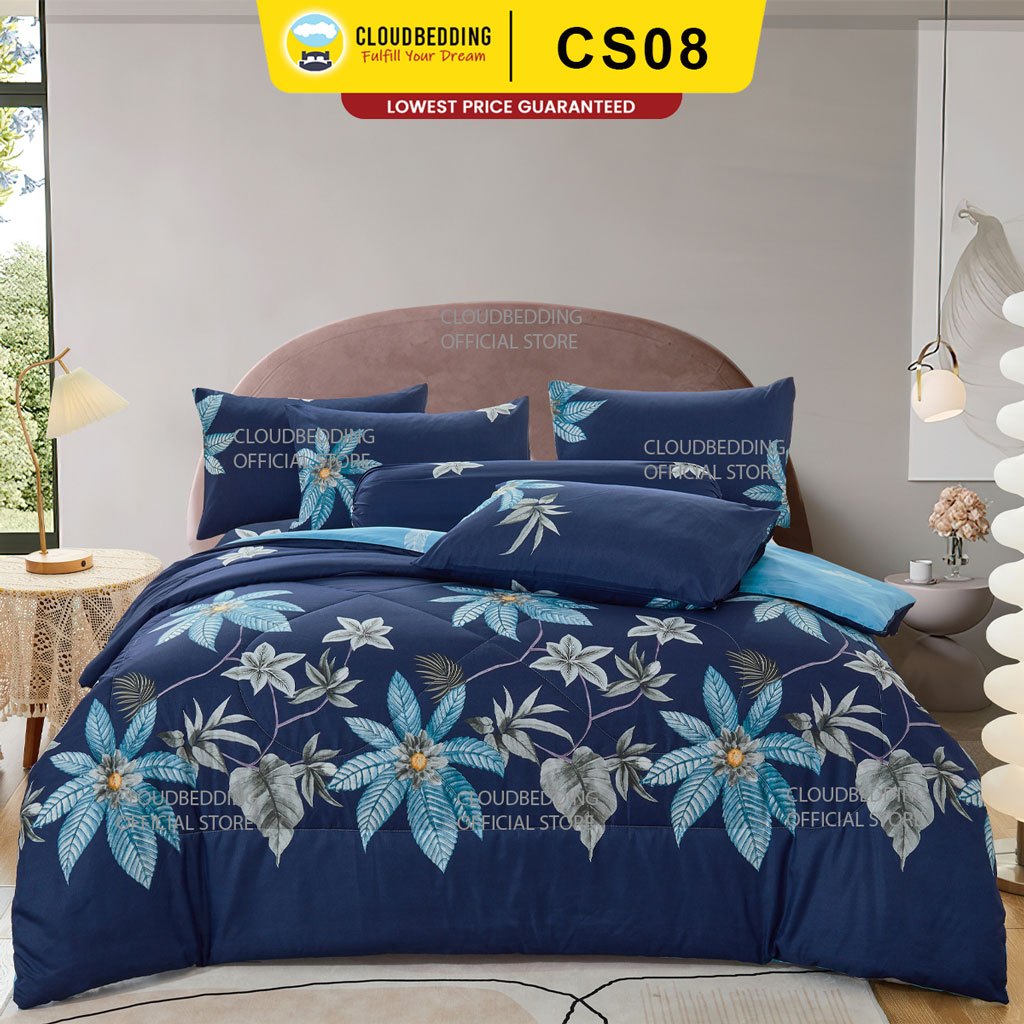 Comforter Set 7IN1 Super Single/ Queen/ King Cadar with Comforter ...