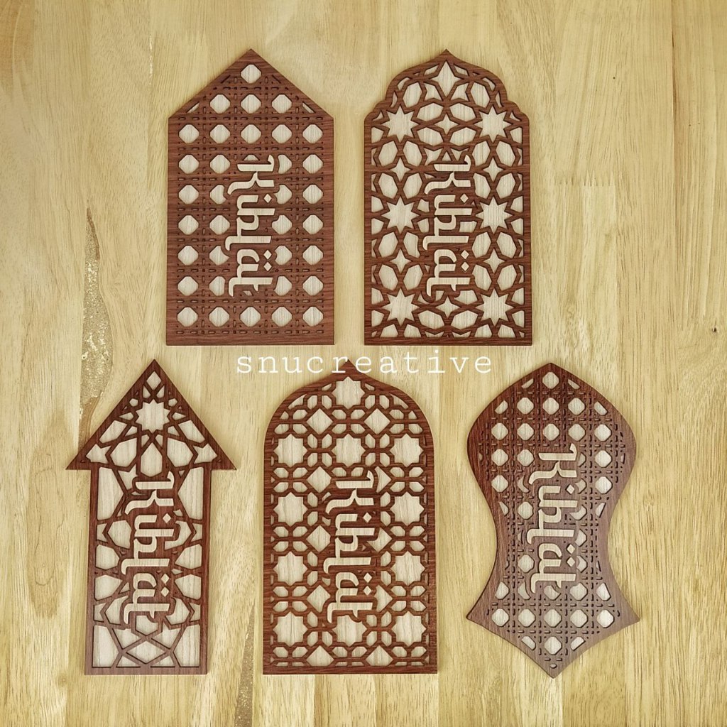 Penanda Kiblat dinding Surau Signage Mini | Shopee Malaysia