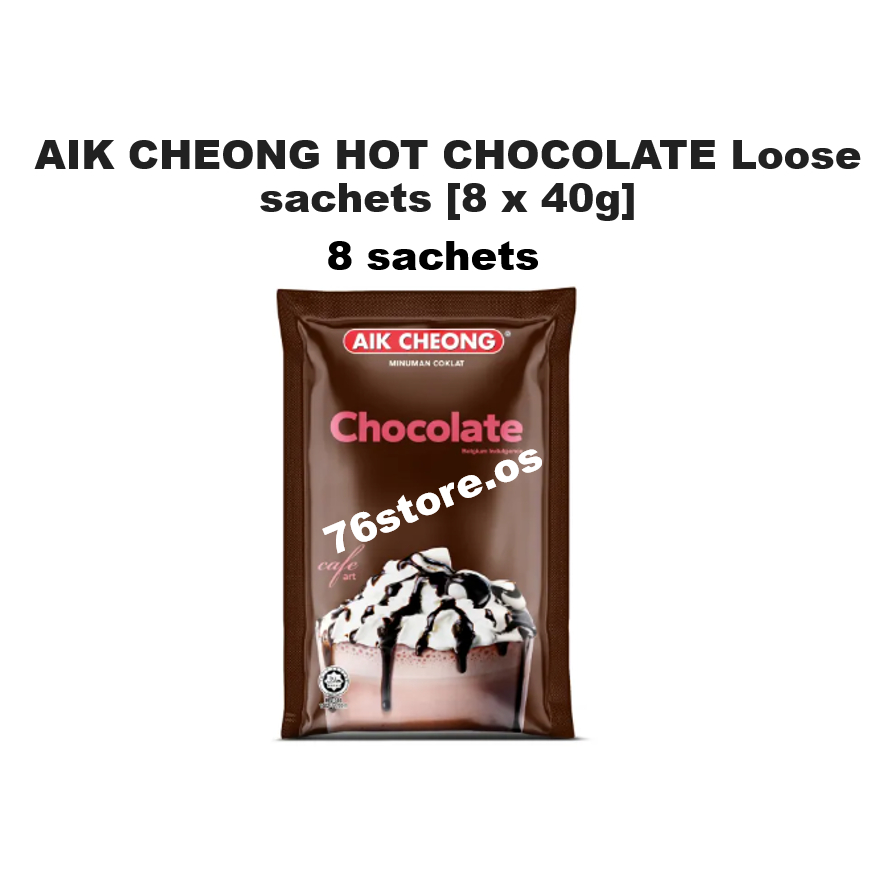Aik Cheong Chocolate Minuman Coklat Belgium Indulgence Loose Sachet [8 ...