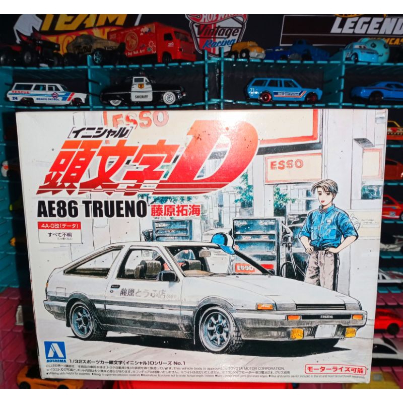 Initial D AE86 Trueno 1/32 Aoshima 00896/ Model Kit | Shopee Malaysia