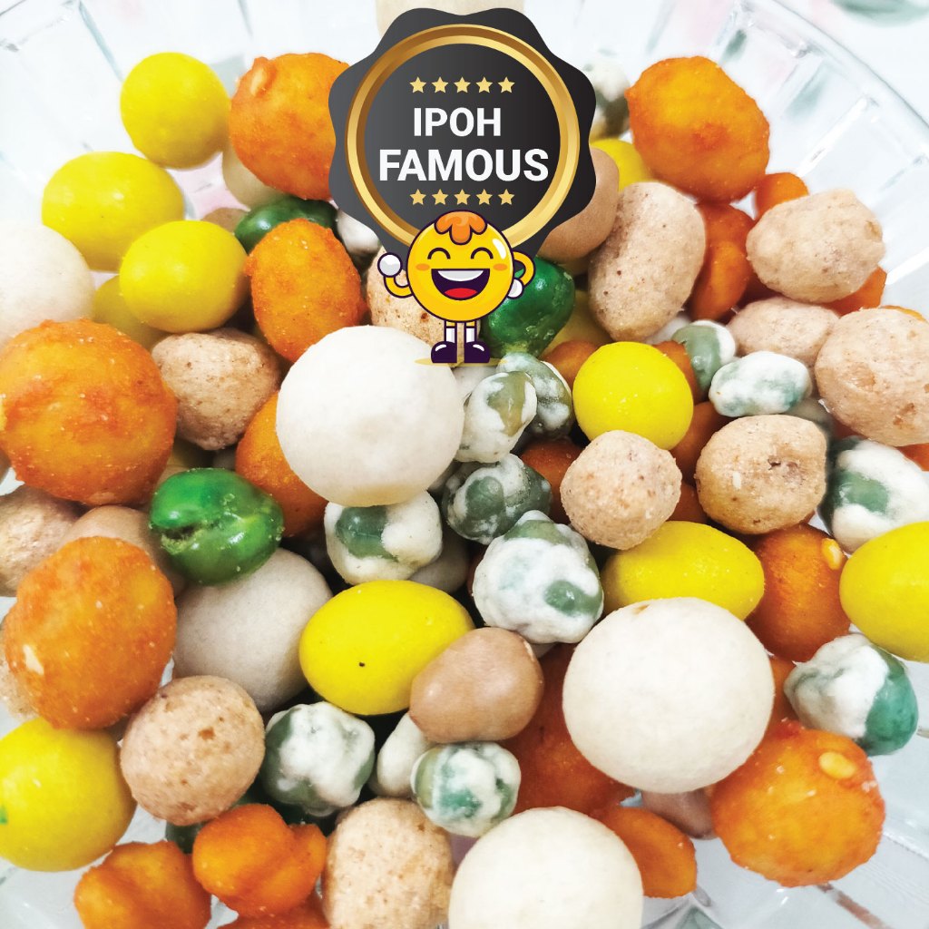 [500g] Kacang Putih Ipoh Buntong Original Muruku Murukku Raya Snacks ...