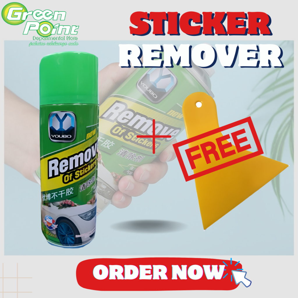 Pelekat Penghapus Youbo / Sticker Remover Youbo | Shopee Malaysia