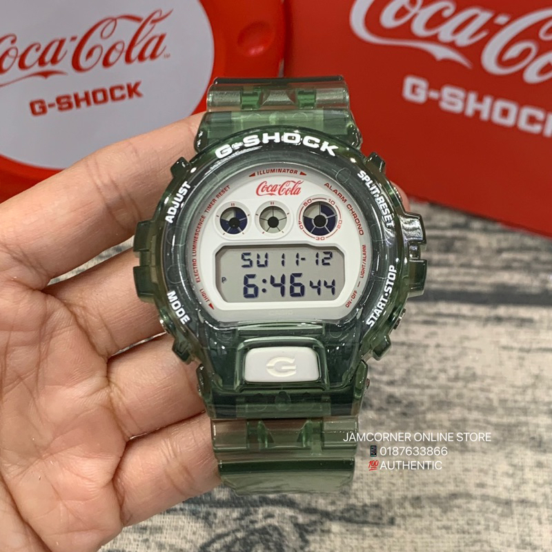 LIMITED EDITION 100% ORIGINAL CASIO G-SHOCK DW-6900CC23-3 x COCA COLA ...