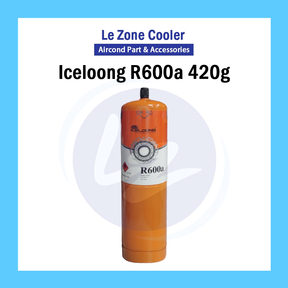 Iceloong R600a Gas R600 Gas Aircond Gas Refrigerator Freeze Gas 420g | Shopee Malaysia