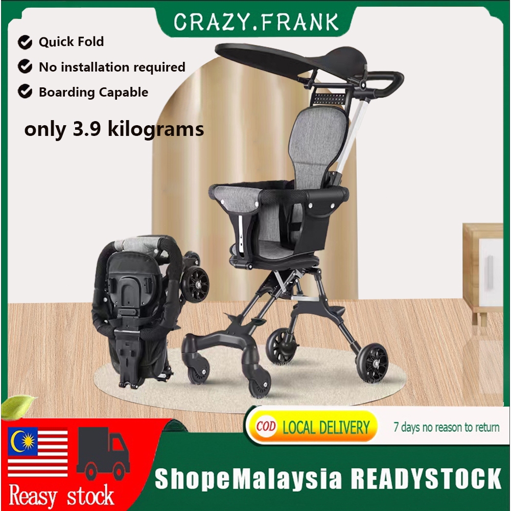 【COD】2 Way Facing Baby Stroller Magic stroller 4 wheels Ultra ...