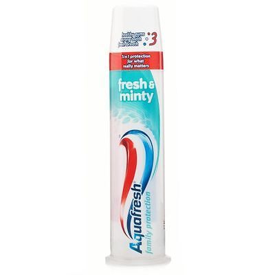 Original Aquafresh Tri-Color Toothpaste 100ml Triple Protection, Pasta ...