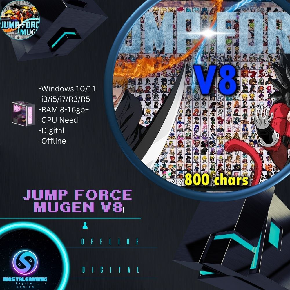 [Pc Game][Digital] Jump Force Mugen v8 | Shopee Malaysia
