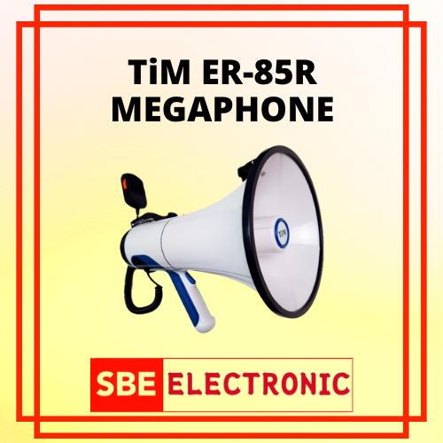 TIM ER-85R High Power Loud Hailer Megaphone With Siren USB Player ...