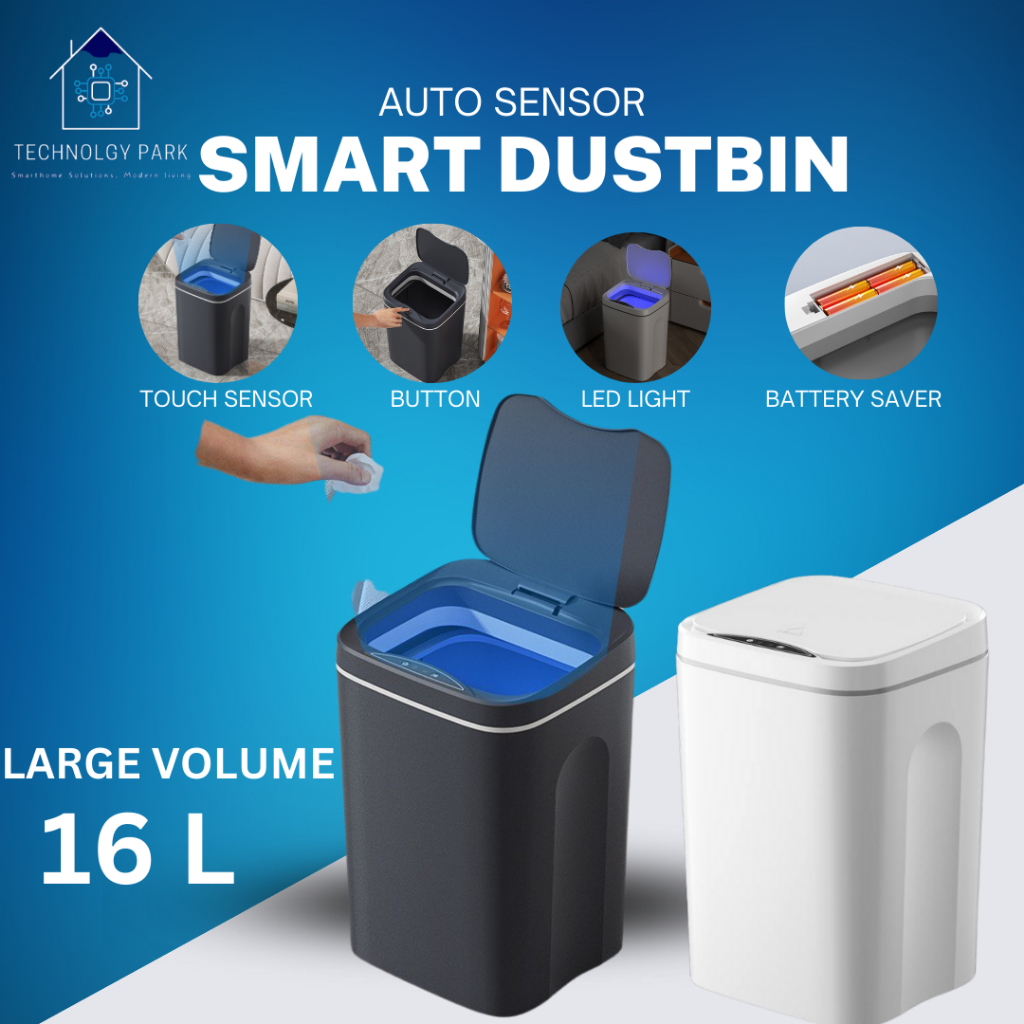 Dustbin | Sensor Dustbin | Tong Sampah Digital | Smart Dustbin | Auto ...