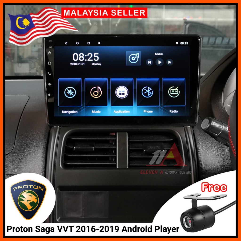 Proton Saga VVT '16-19 Allwinner 8163 / FY100 / P15 Quad Core 9" IPS ...