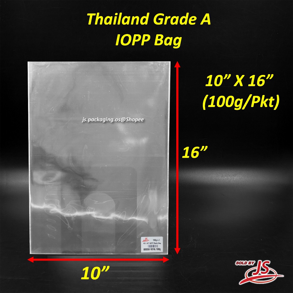 20 saiz Beg Plastik Lutcahaya Tinggi IOPP Siam (100g) | Shopee Malaysia