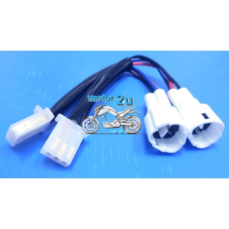 LC135 V4 V5 V6 V7 Convert Modify to V2 Front Signal Socket soket Lampu Signal Depan Modifi Mata ...