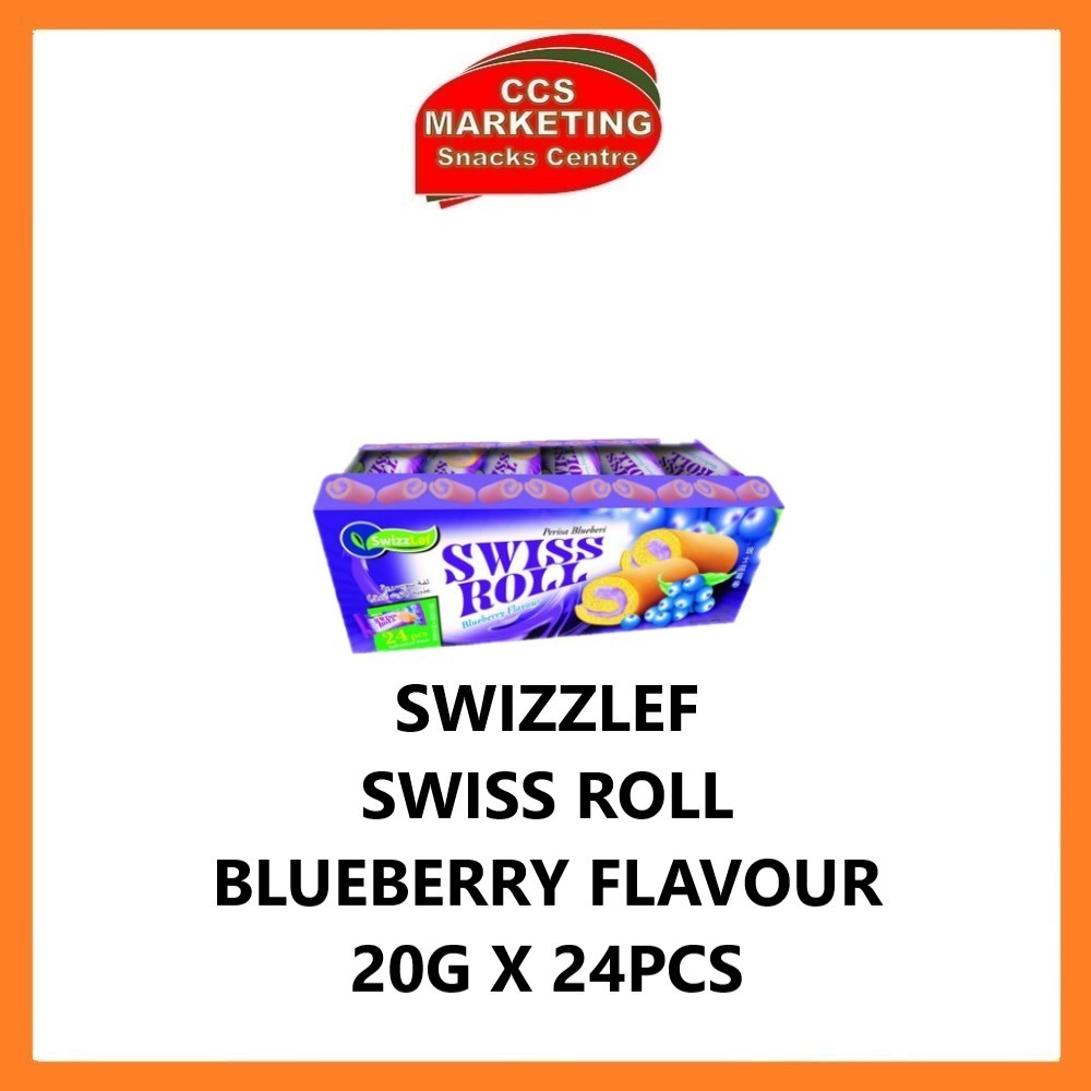 CCS Swizzlef Swiss Roll Chocolate / Blueberry / Strawberry / Coconut ...