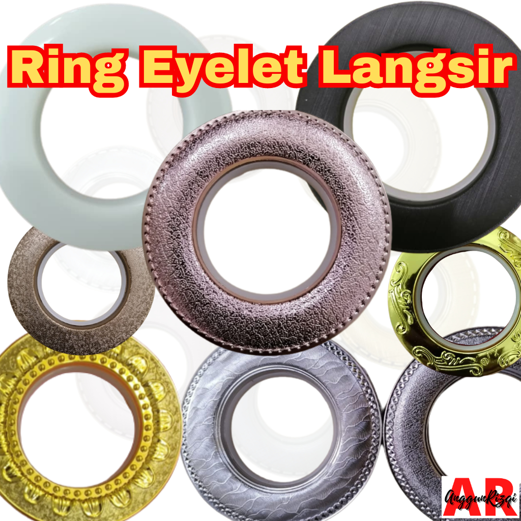 30pcs Ring Eyelet-Ring Langsir-Curtain Eyelet-Ring Eyelet Curtain-Ring ...